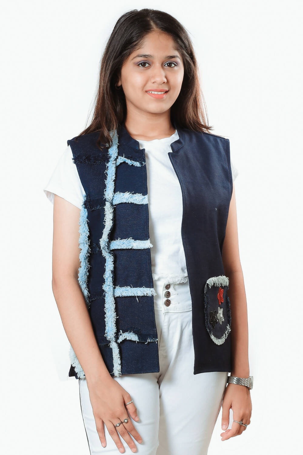 Twinkle Twinkle Little Star Vest | Upcycled Vest – REFASH