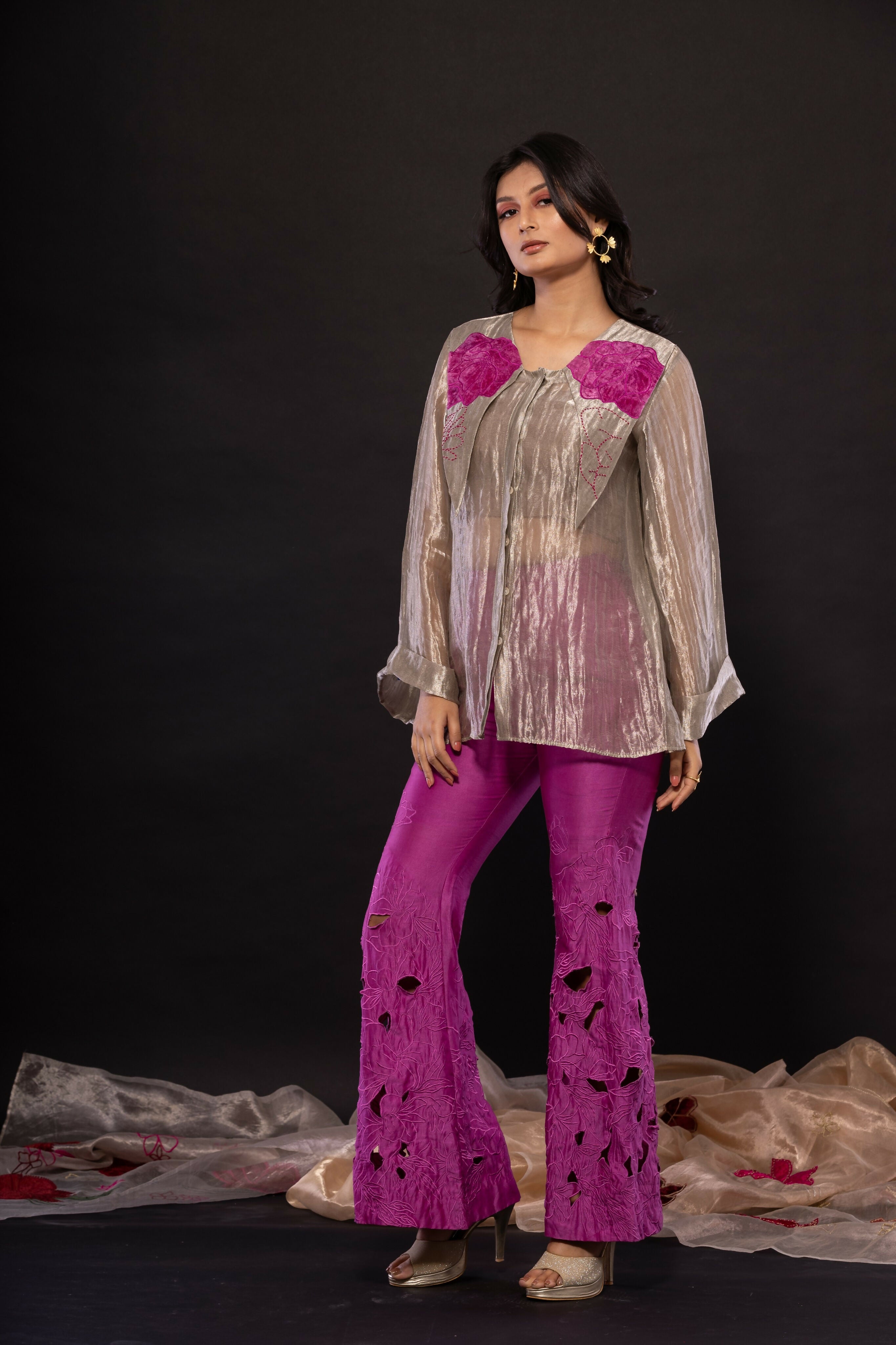 Pradha Set | Upcycled Co-ord Set – REFASH