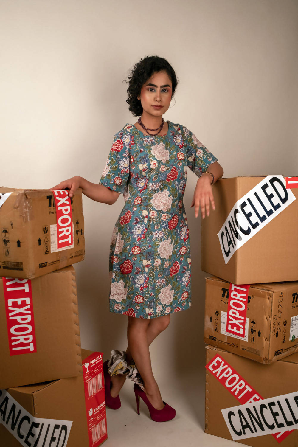 The Karkhana Dress | Upcycled Dress – REFASH
