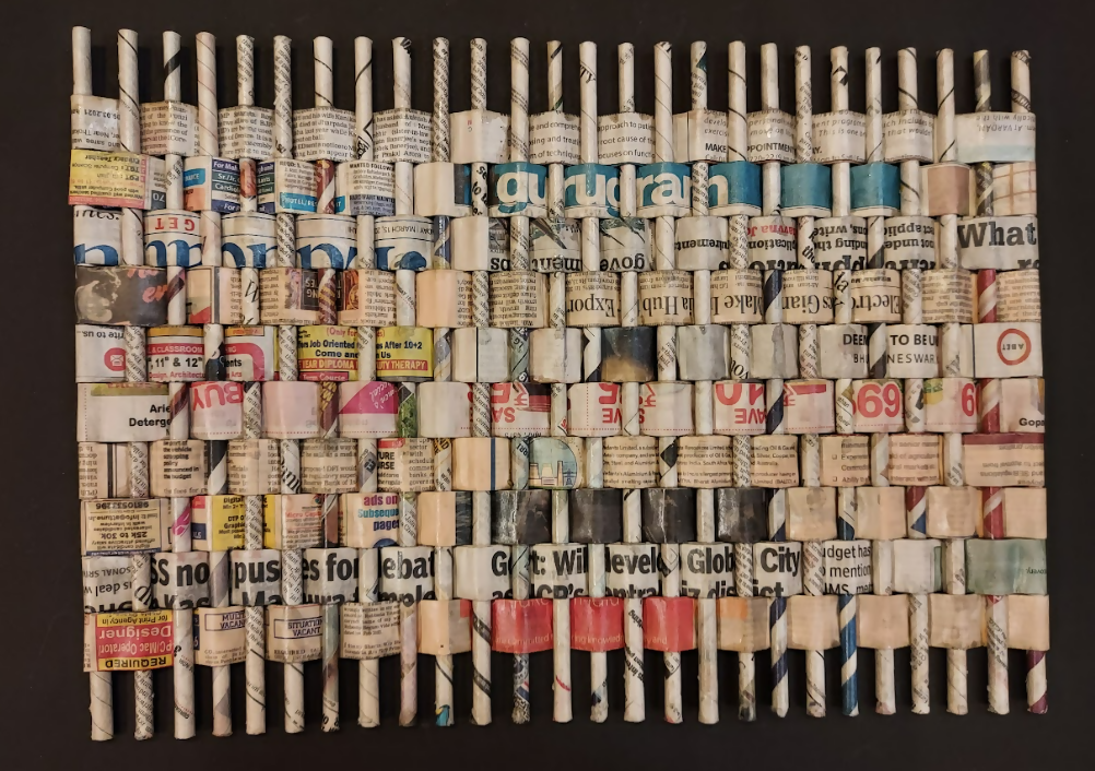 Handcrafted Weaved Mats | Upcycled Handcrafted Weaved Mats – REFASH